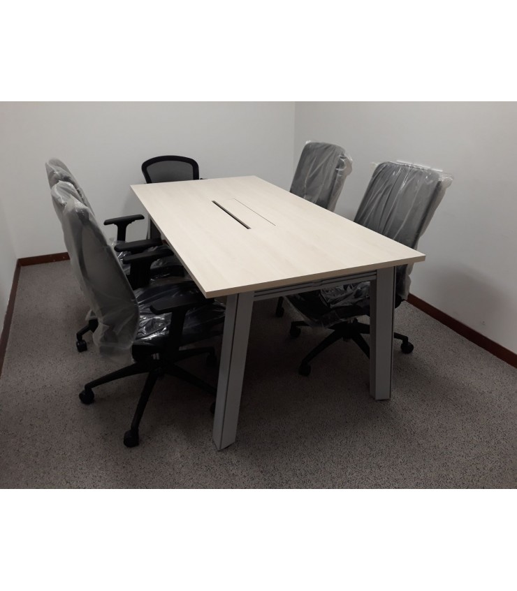 Conference Table / Meeting Room Table with Metal Leg