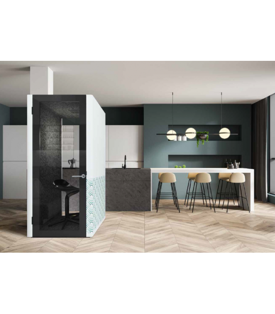 Office Workstation with High Partition